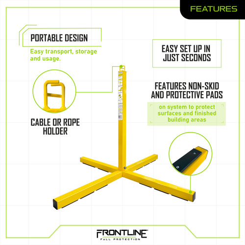 Frontline WLS16 Warning Line System - Industrial Safety Products