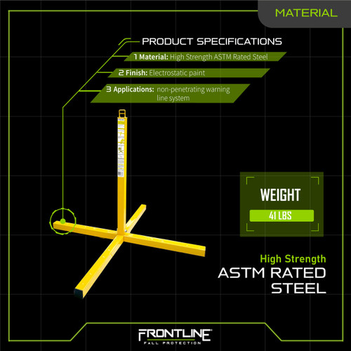 Frontline WLS16 Warning Line System - Industrial Safety Products