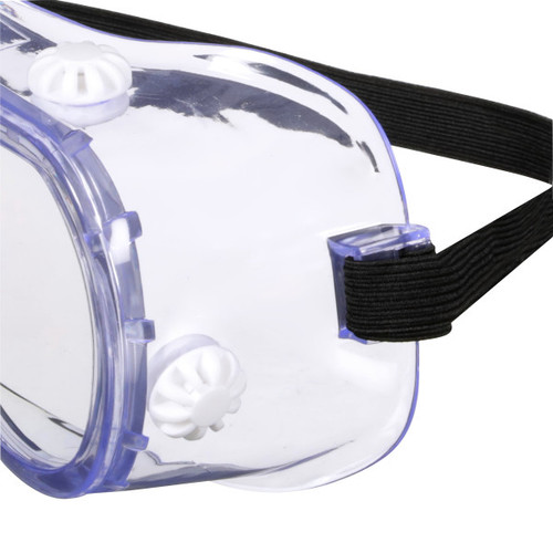 3M 91252H1-DC-14 Goggle Chemical Splash Black Strap Clear Lens (Each ...