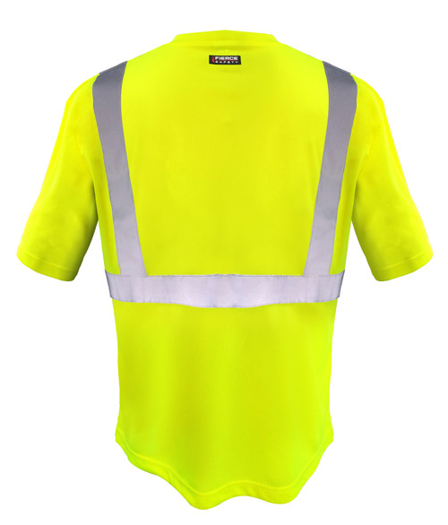 Fierce Safety SN200 Class 2 Moisture Wicking Short Sleeve Shirt - World ...