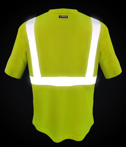 Fierce Safety SN200 Class 2 Moisture Wicking Short Sleeve Shirt - World ...