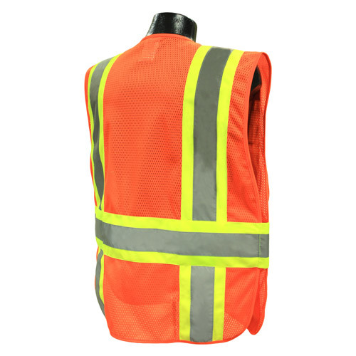 Radians SV23-2ZOM Type R Class 2 Expandable Two Tone Safety Vest ...