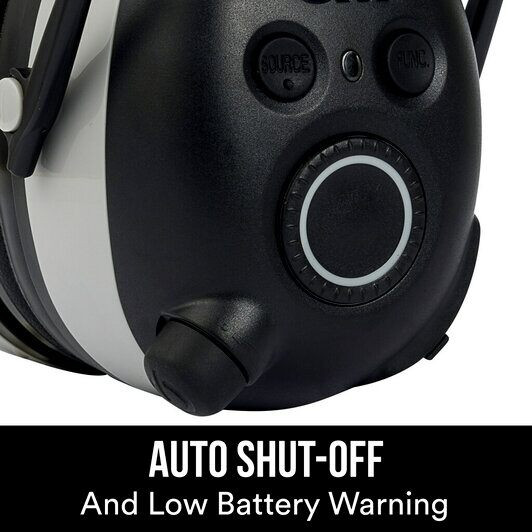 3M 90542H1-DC-PS WorkTunes Connect + AM/FM Hearing Protector w ...