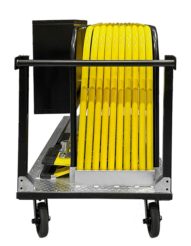 Frontline GUSCART Guardrail Ergonomic Transportation Cart - Industrial ...