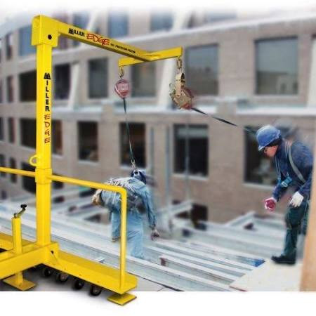 Miller 9081 Freestanding Leading Edge 7.5' Fall Protection System ...