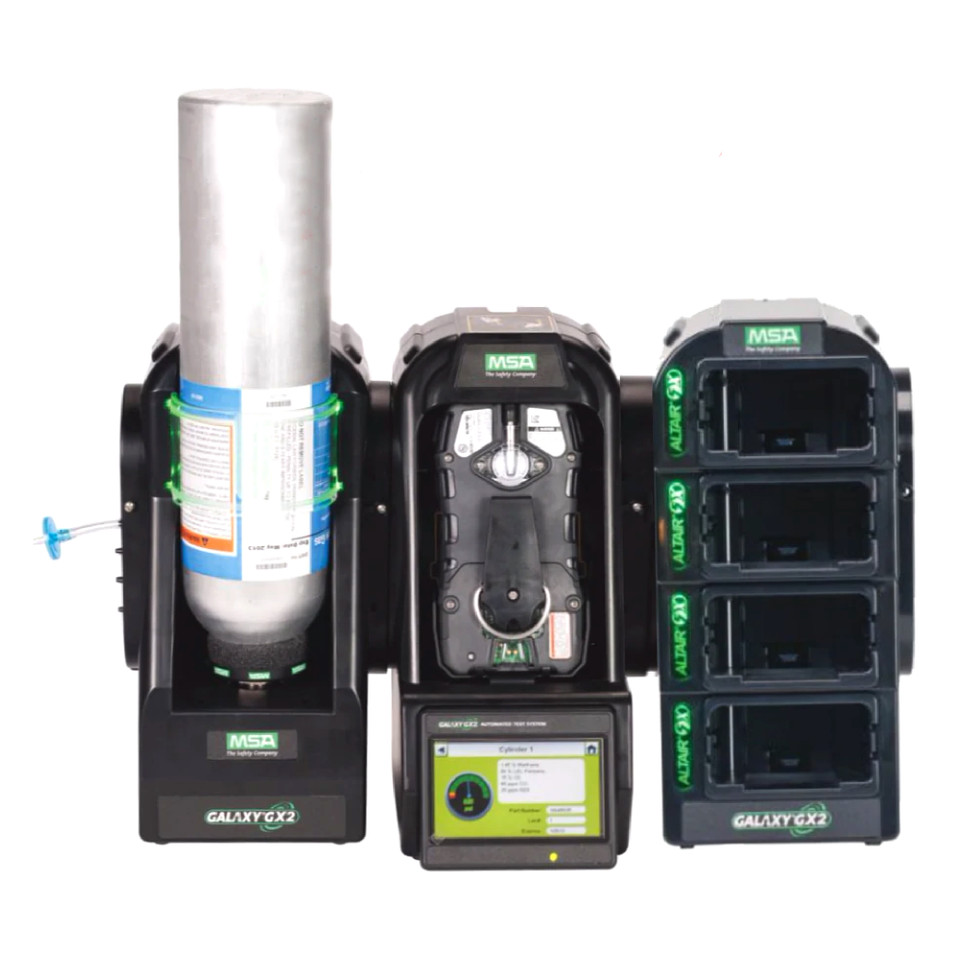MSA Galaxy GX2 Altair 5X Complete Automated Gas Detector Test System ...