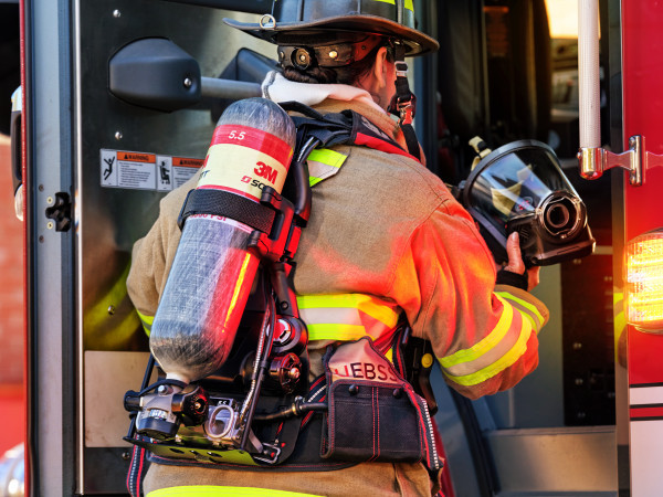 3M Scott X5814025305A04 Air-Pak X3 Pro SCBA CGA with E-Z Flo+, QD Hose ...