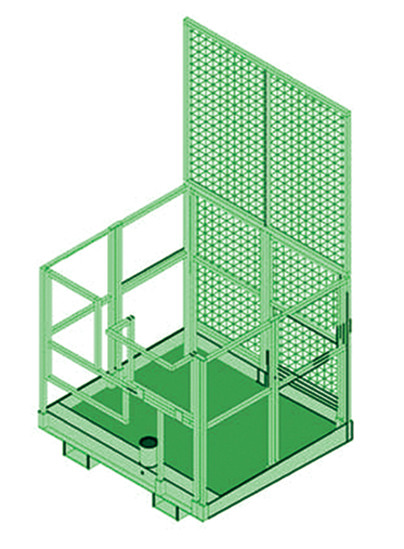 3M DBI SALA 8510568 Advanced Forklift Basket Davit Base - Industrial ...