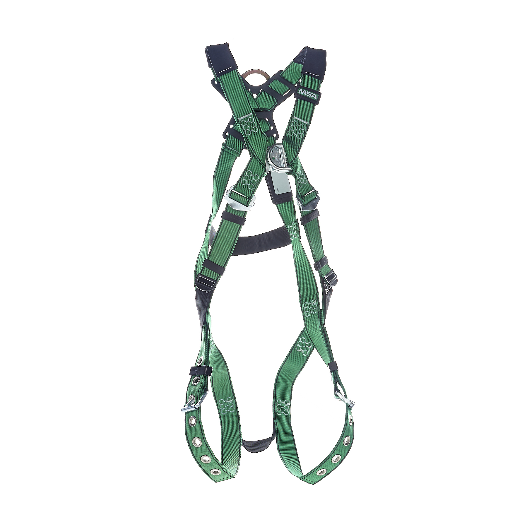 MSA V-FORM Harness with Back & Chest D-Rings and Tongue Buckle Leg ...