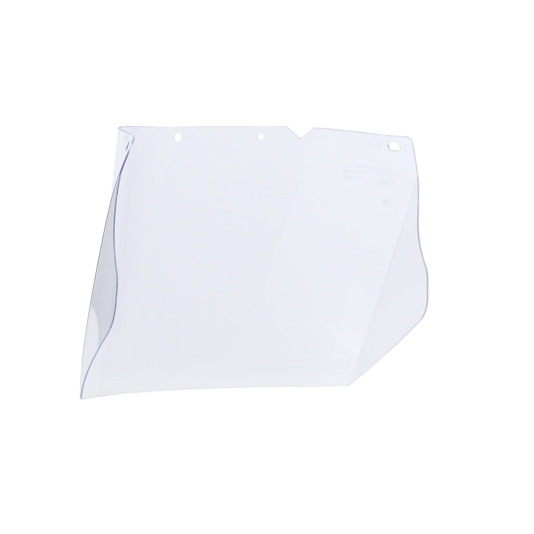 MSA 10115840 V-Gard Visor Clear PC (8"X17"X.06") - Industrial Safety ...