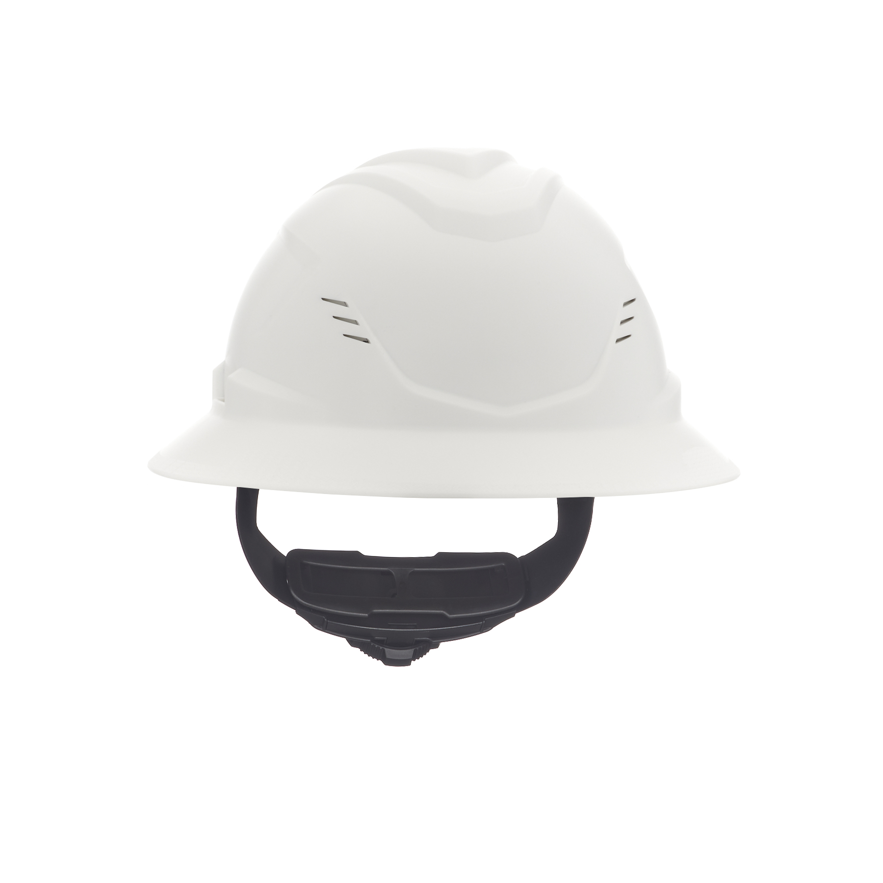 MSA 10215828 V-Gard C1 Vented Full Brim Hard Hat with Fas-Trac III ...