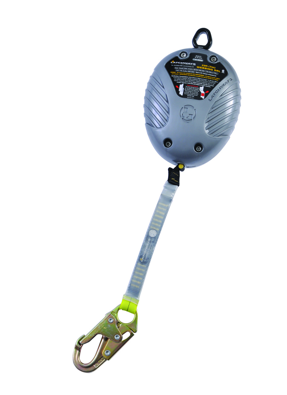 MSA 62007-00US Self Retracting Lifeline 23ft Polyester - Industrial ...