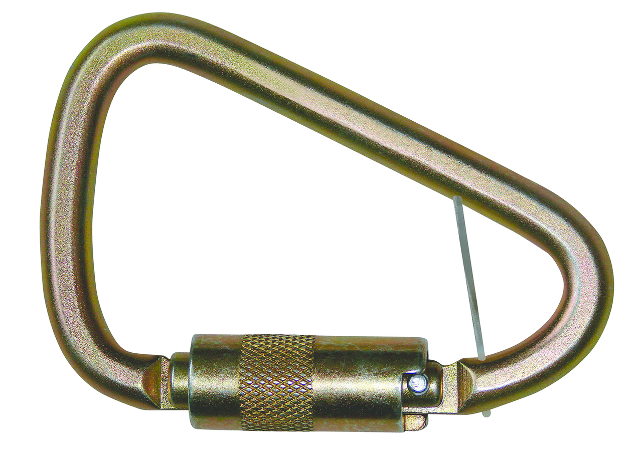 FallTech 8450 Steel Carabiner with Double Locking Gate - Industrial ...