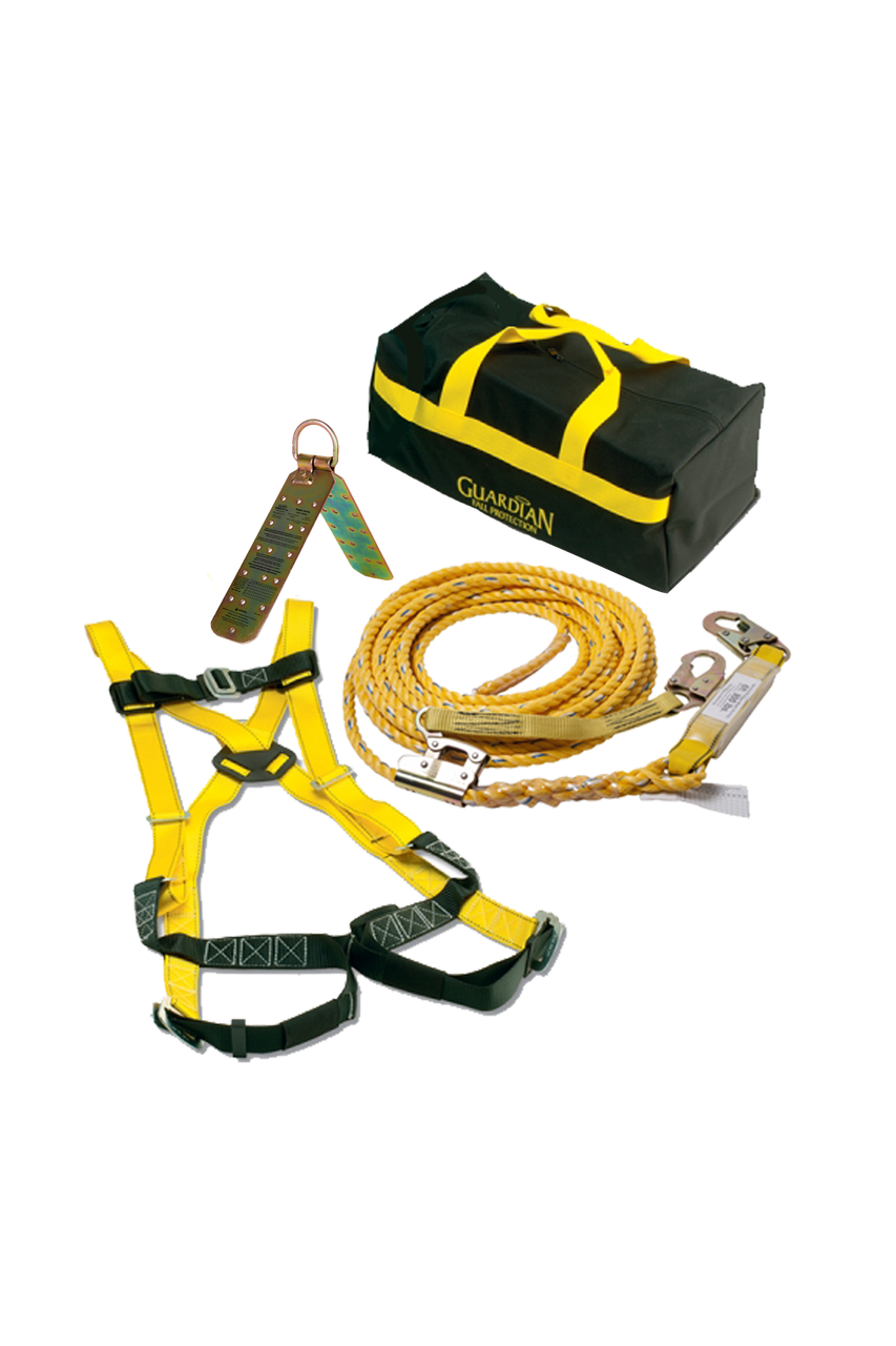 Guardian 00735 Sack of Safety with Temper Reusable Anchor - Industrial ...