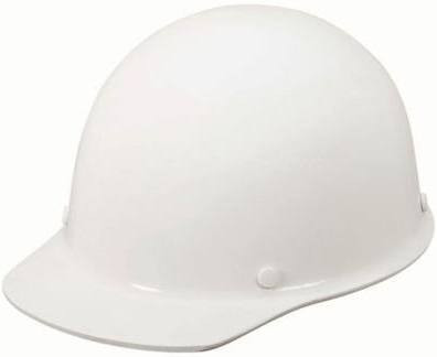 MSA 454618 White Skullgard Protective Cap With Staz-On Suspension ...