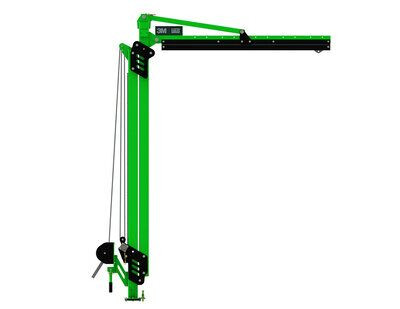 3M DBI SALA 8530874 M100 Modular Jib Adjustable Height Mast Anchor 10 ...