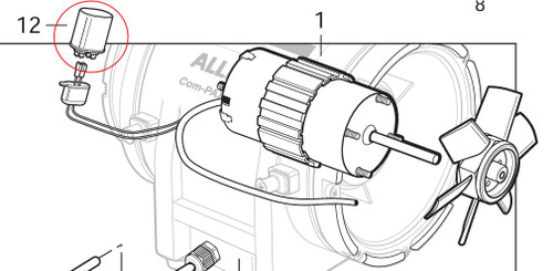 Allegro 9533-03C Electric Motor Capacitor - Industrial Safety Products