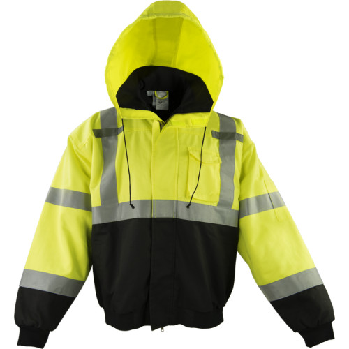 Ironwear 6415 Lime Bomber Jacket with Black Bottom - Industrial Safety ...