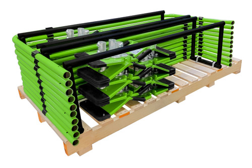 Frontline Universal 5' Guardrails with Bases Complete Kit (50 ...