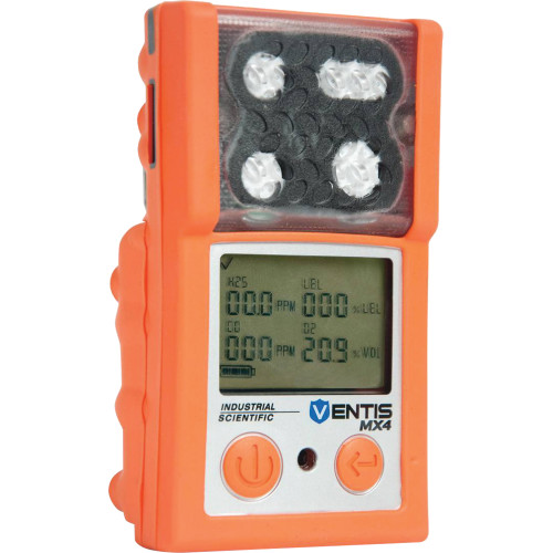 Industrial Scientific Ventis MX4 Personal 4-Gas Monitor with Extended ...