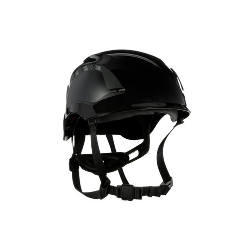3M X5000 SecureFit Safety Helmet ANSI Vented (Black) - Industrial ...