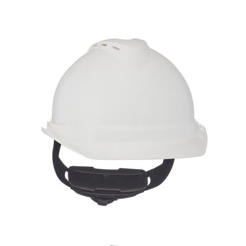 MSA 10034018 V-Gard 500 Cap with 4-Point Fas-Trac III (White ...