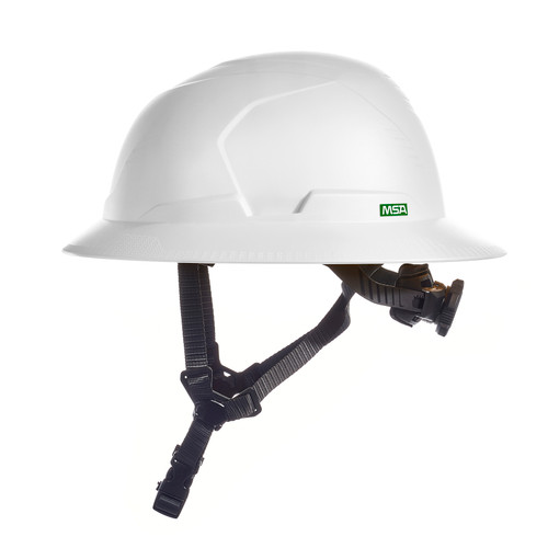 MSA V-Gard H2 Full Brim Safety Helmet (Non-Vented) - Industrial Safety ...