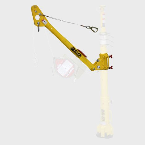 Miller DH-AP-3/ Portable Fall Arrest Post Davit Arm - Industrial Safety ...