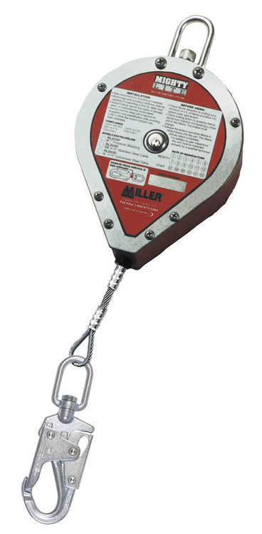 Miller RL20G-Z7/20FT Self Retracting Line with 20' Cable - Industrial ...