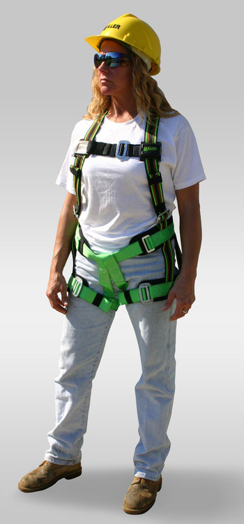 Miller E570 Duraflex Ms Harness with Back and Leg Pads - Industrial ...
