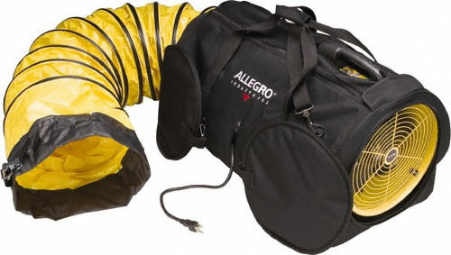 Allegro 9535-12 Heavy-Duty Air Bag Blower with 15' Ducting - Industrial ...