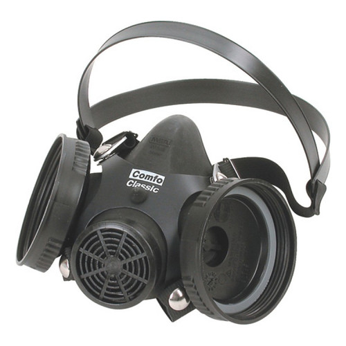 MSA Comfo Classic Industrial SoftFeel Hycar Half-Mask Safety Facepiece ...