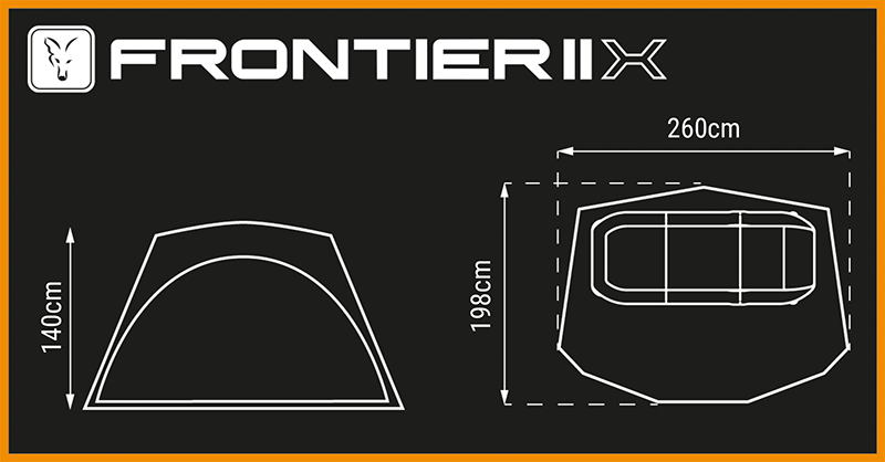 Fox Frontier II X Bivvy | Hooked Tackle | Buy Online