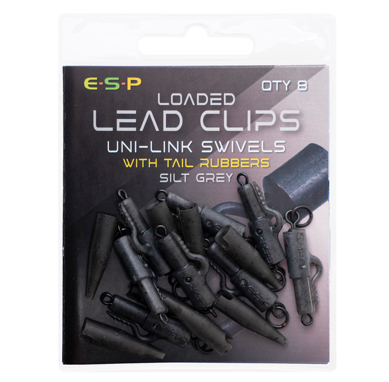 ESP Loaded Lead Clip Uni-Link Swivels - Hooked Tackle