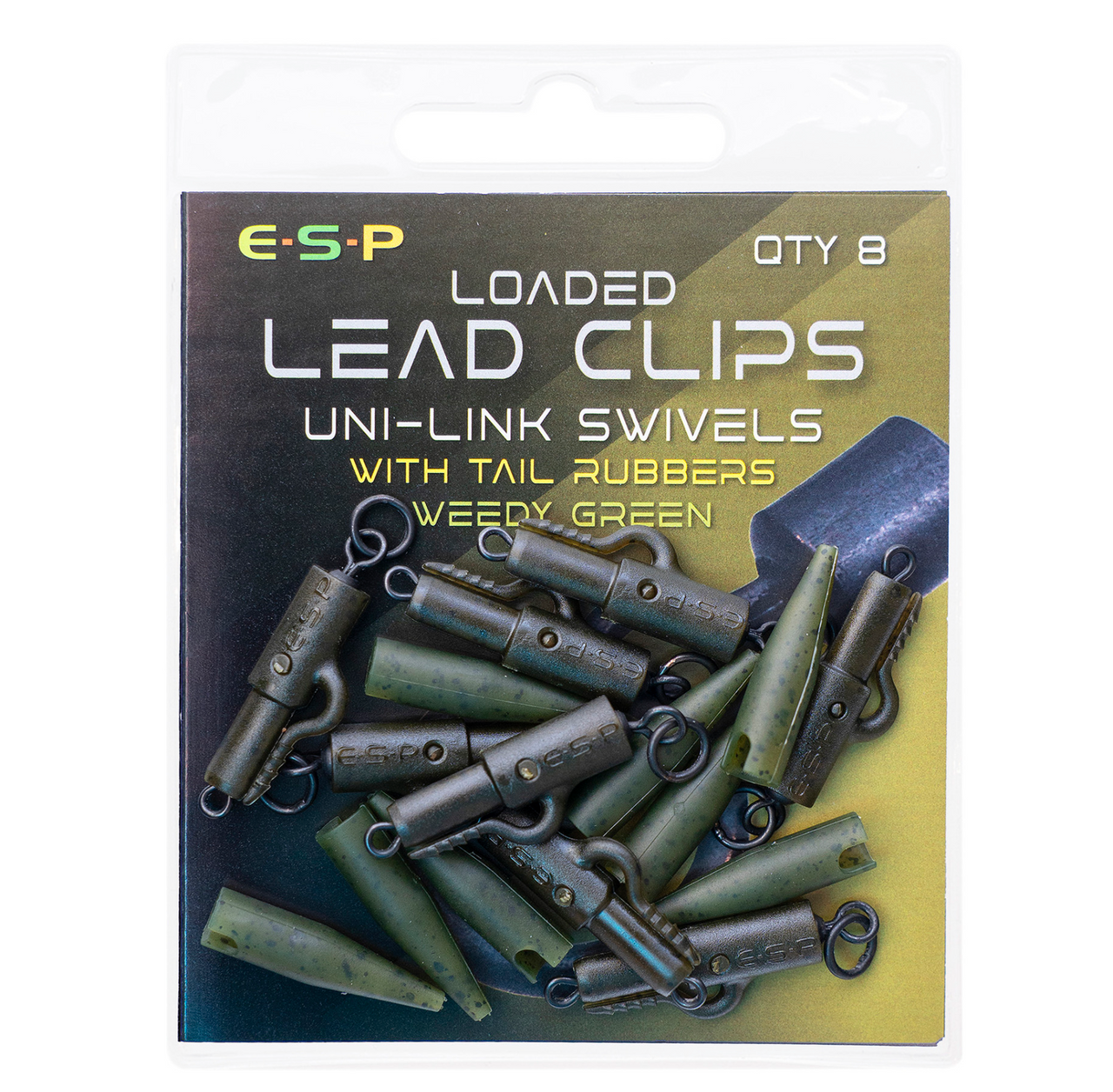ESP Loaded Lead Clip Uni-Link Swivels |Rigs | Hooked Tackle