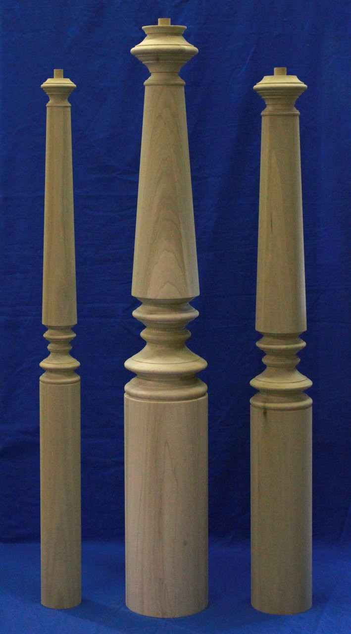 K14 Turned Newel Posts OTP - Proudly Made in USA - Shop Online
