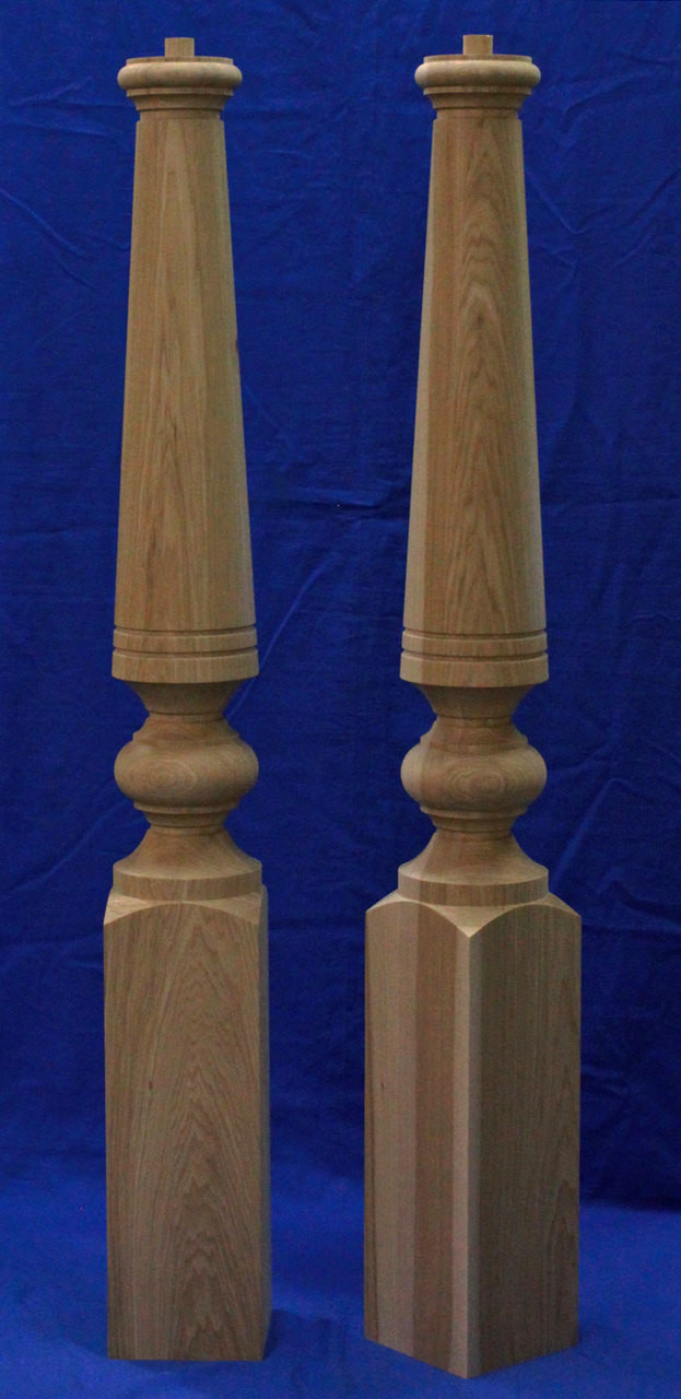K03 Turned Newel Posts OTP - Proudly Made in USA - Shop Online