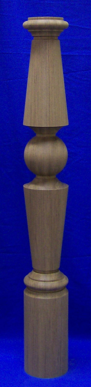 K02 Turned Newel Posts OTP - Proudly Made in USA - Shop Online