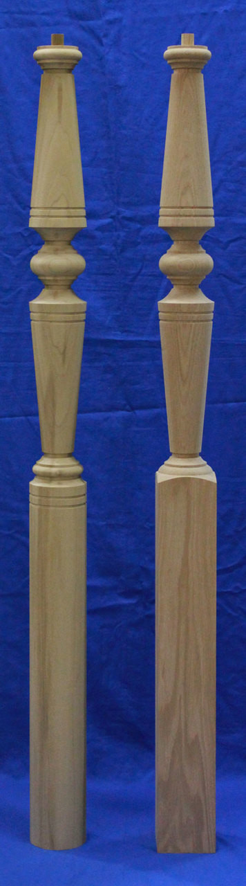 K01 Turned Newel Posts OTP - Proudly Made in USA - Shop Online