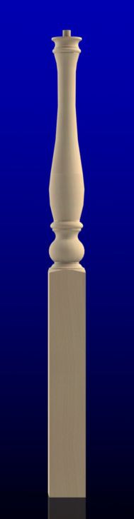 K16 Turned Newel Posts OTP - Proudly Made in USA - Shop Online - Kinzel ...