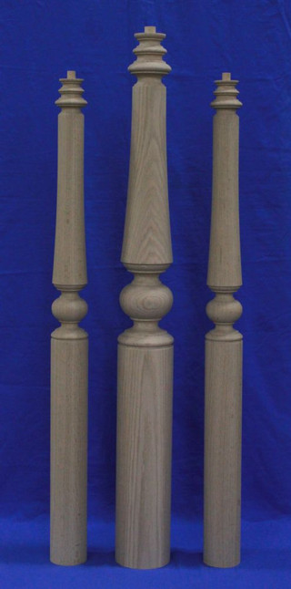 K05 Turned Newel Posts OTP - Proudly Made in USA - Shop Online