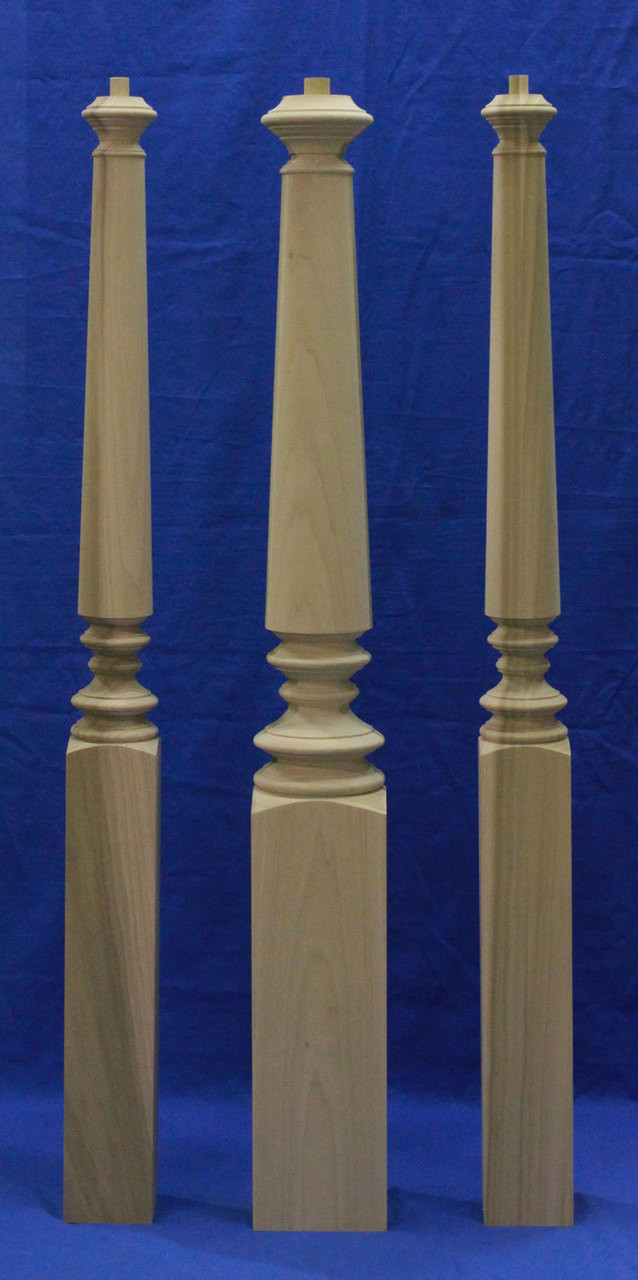 K14 Turned Newel Posts OTP - Proudly Made in USA - Shop Online