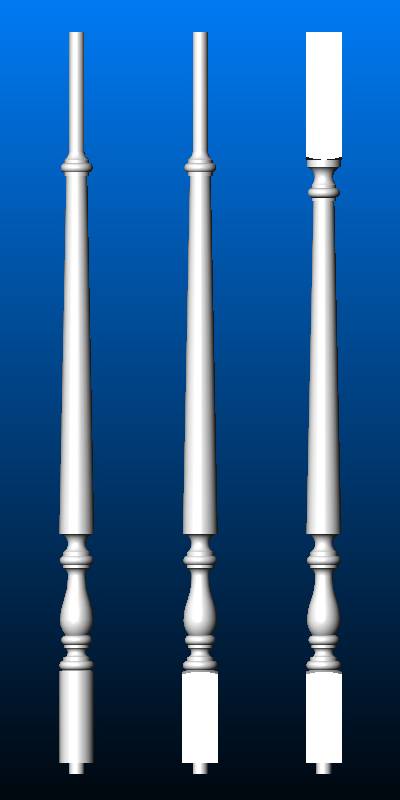 K06 Series Wood Balusters - Proudly Made in USA