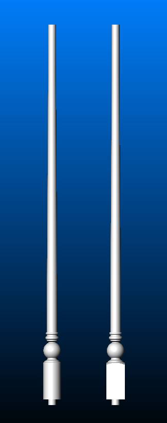 K09 Series Wood Balusters - Proudly Made in USA