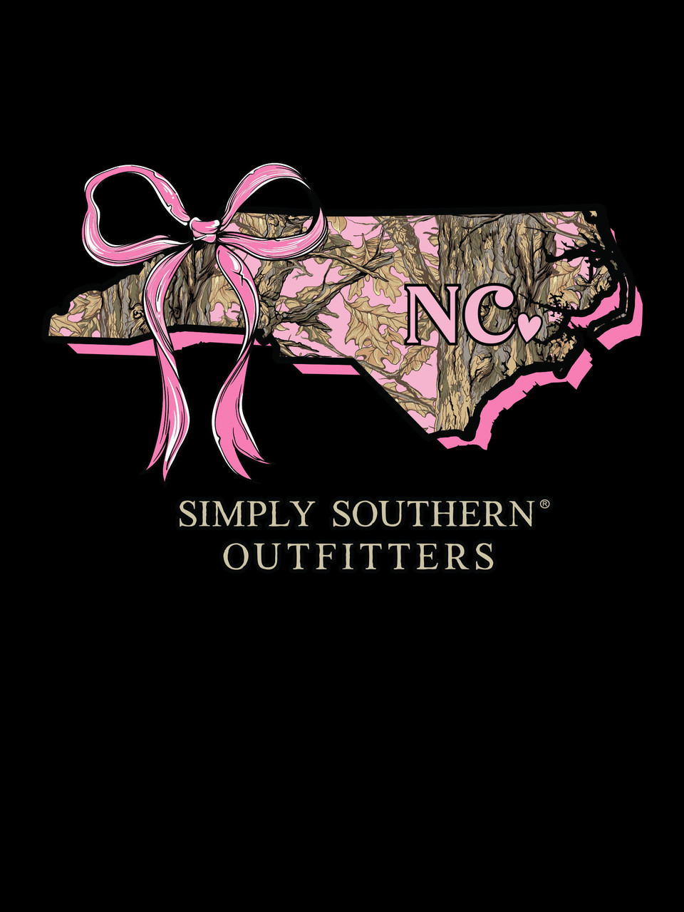 LS-STATE-NC-BLK - Simply Southern