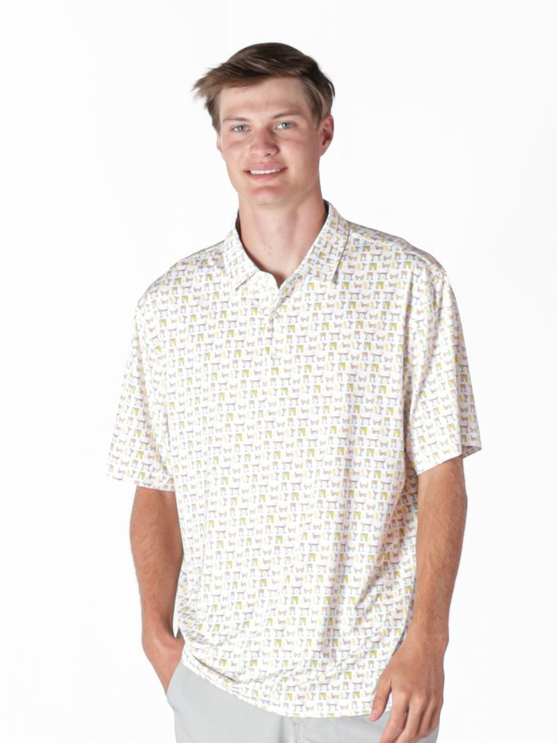 Simply Southern Mens Knit Polo