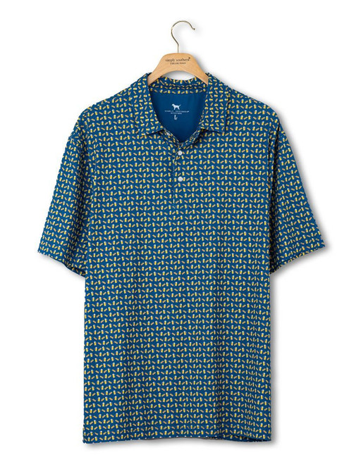Simply Southern Mens Knit Polo