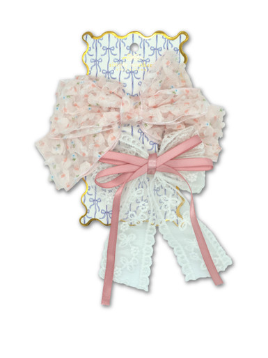 0126-HAIR-BOW-PINK - Simply Southern