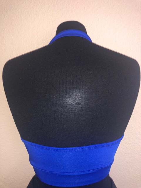 Royal Blue/Black Workout Set