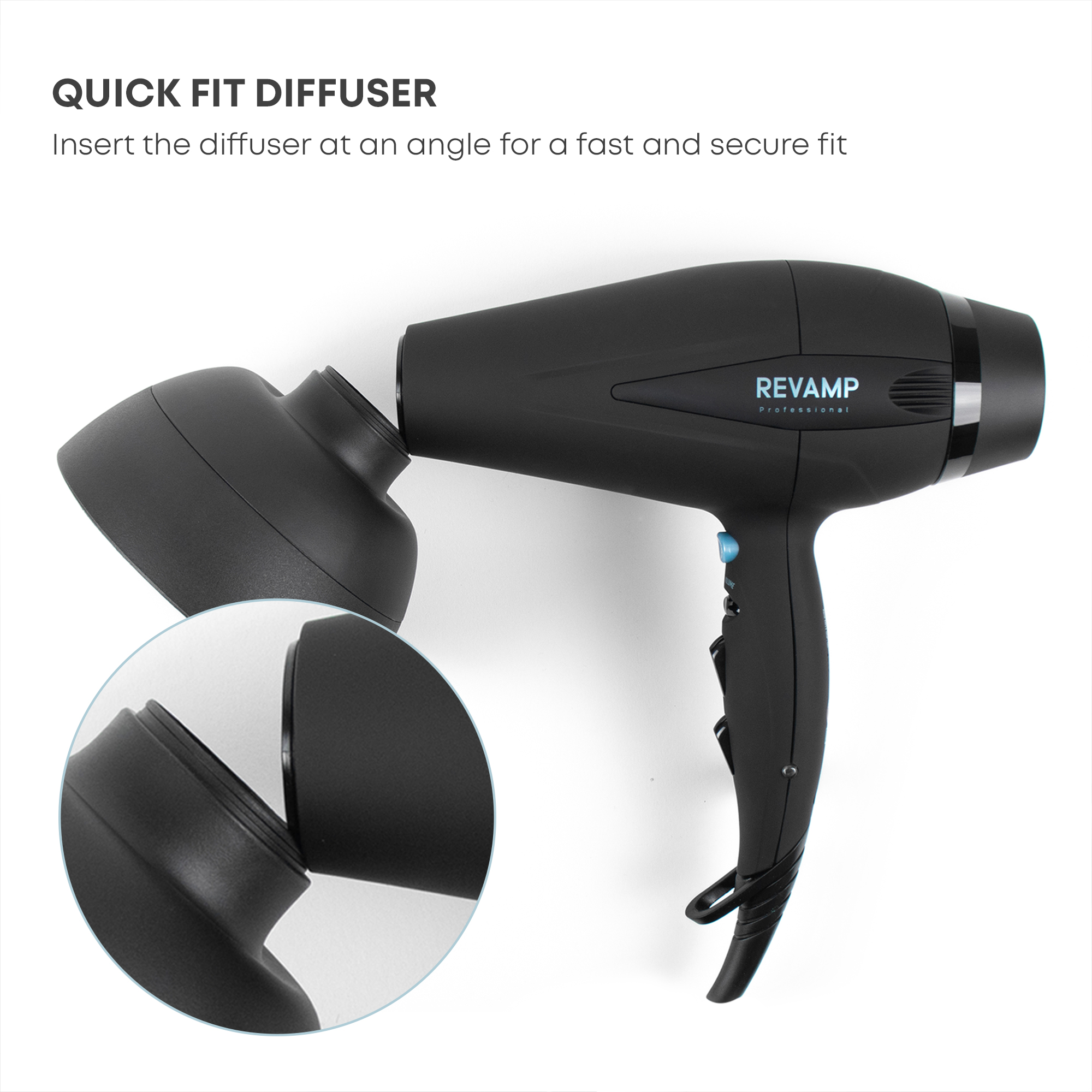 Ultimate Guide to Using a Hair Diffuser for Defined Curls - RevampHair.com.au